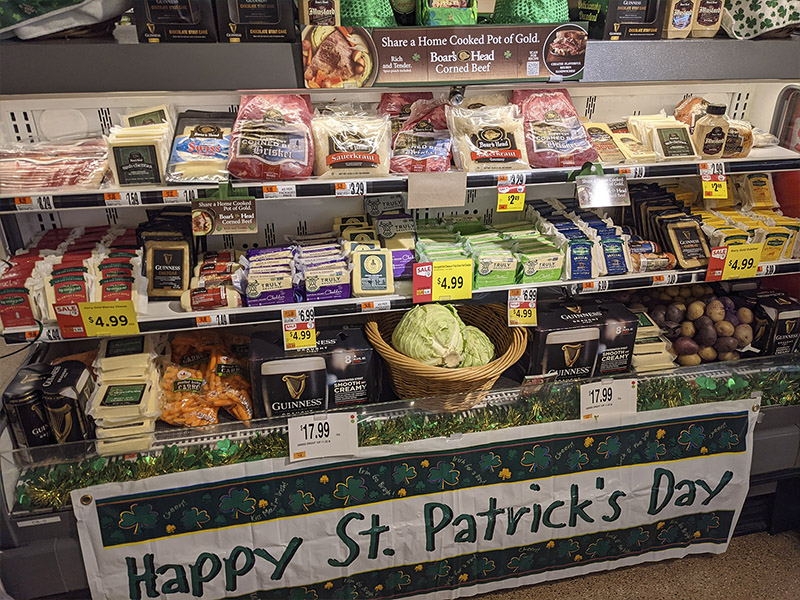 Saint Patrick y el conejo de Pascua – Beaconpancakes